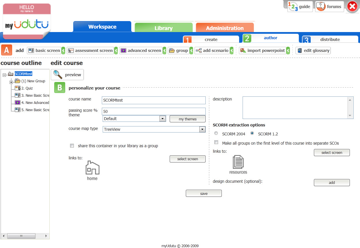 Udutu Screenshot – Teaching and Learning Blog