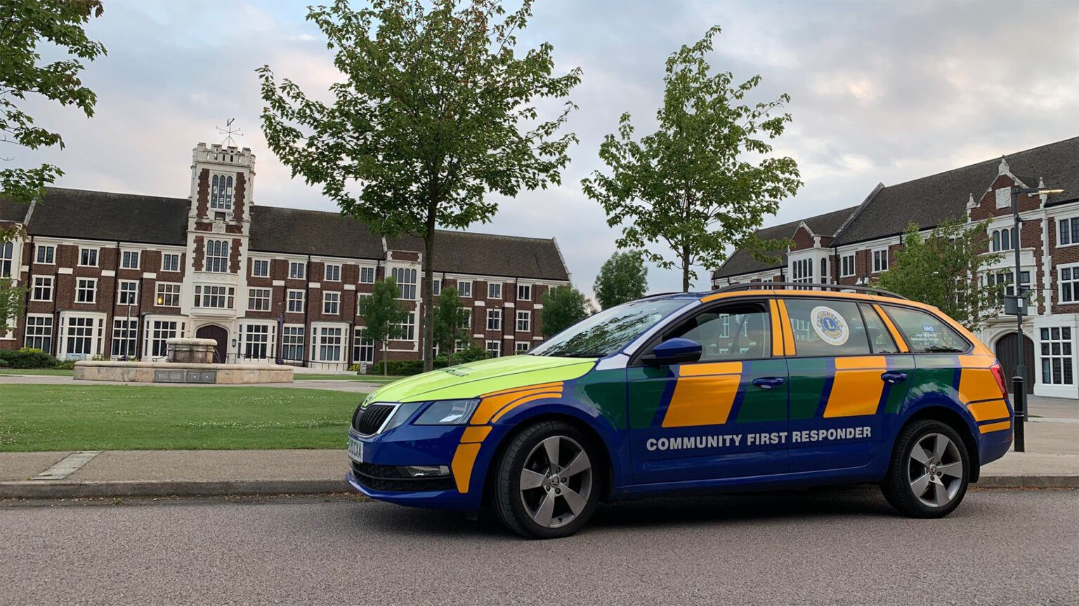 Giving back as a Community First Responder - Health and Wellbeing